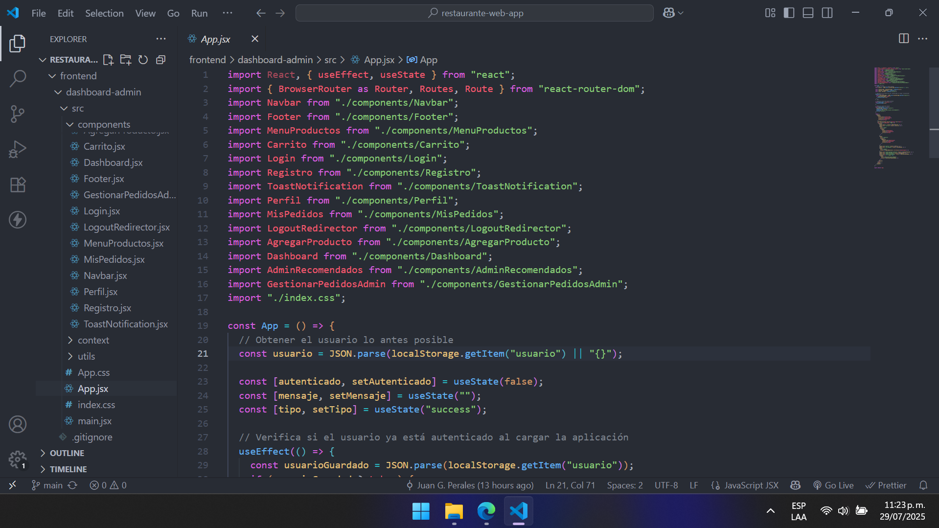 Portafolio - Juan G. Perales
